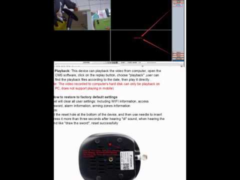 V380 WIFI camera: how to see video on Windows PC