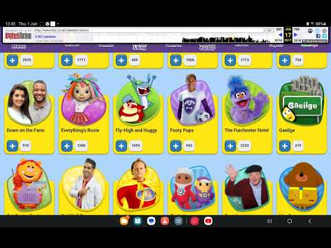 CBeebies shows