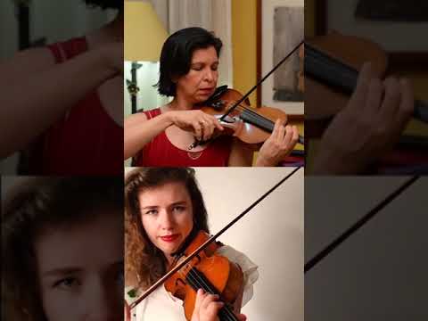Prelude, 5 pieces for two violins and piano, Shostakovich, with Saskia Peters & Alleidy Rodríguez