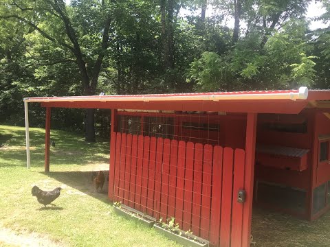 DIY rain gutters