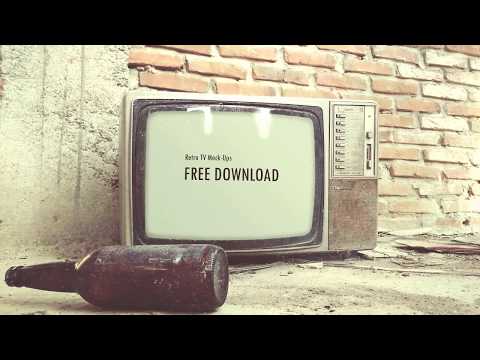 Free Download Retro TV Mockups