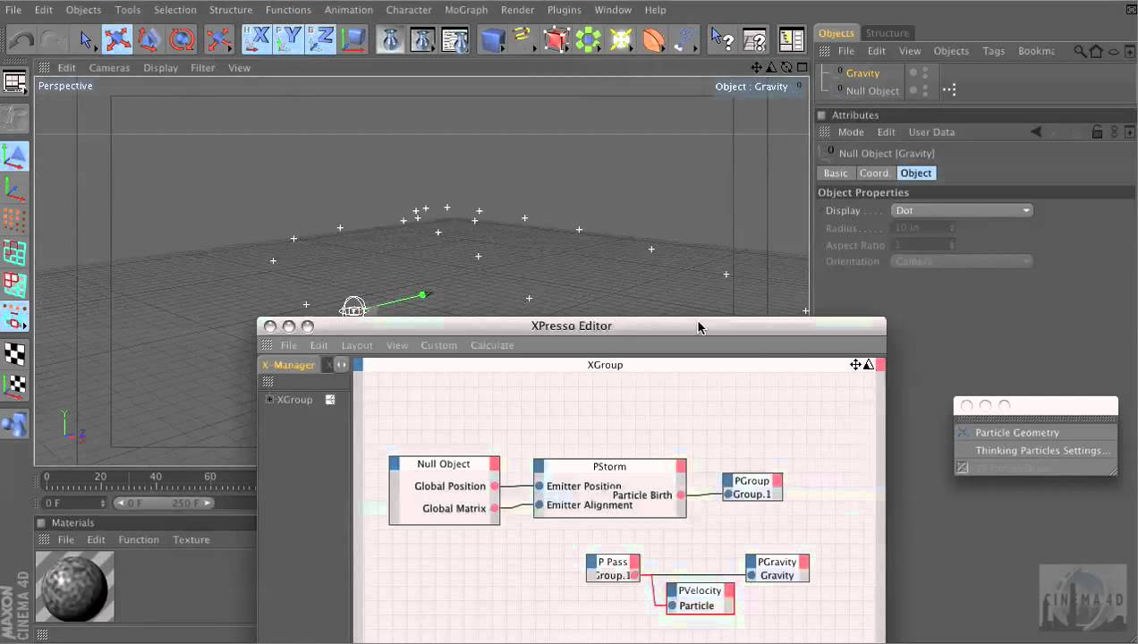 Gravity - Thinking Particles Part 3