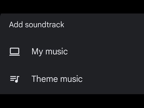 How to add audio to Videos with Google Photos on Android