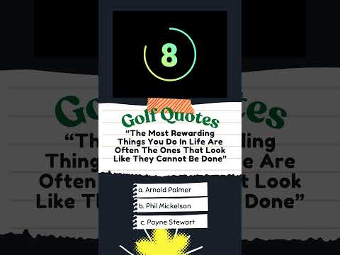 Ultimate Golf Quiz Challenge Test Your Knowledge! #golf #golftrivia