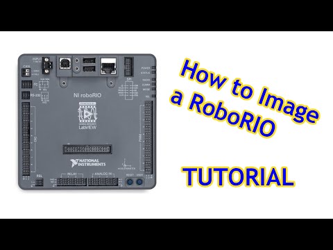 How to image a RoboRIO