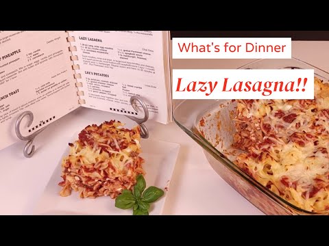Unbelievably Delicious Lazy Lasagna Minimal Effort, Maximum Flavor: #lasagna