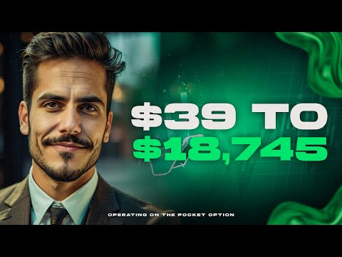 $39 to $18,745 on Pocket Option | Low-Risk Binary Options Plan That WORKS in Just a Few Steps