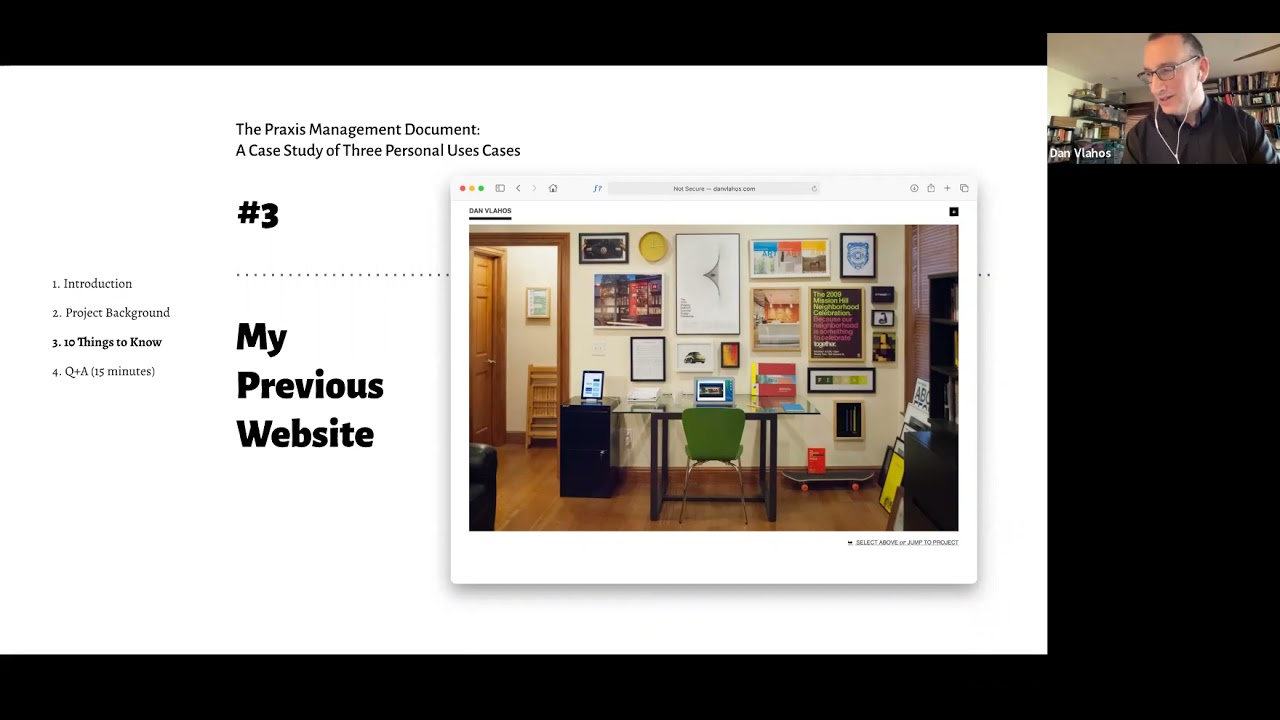 The Praxis Management Document