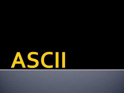 ASCII -full form