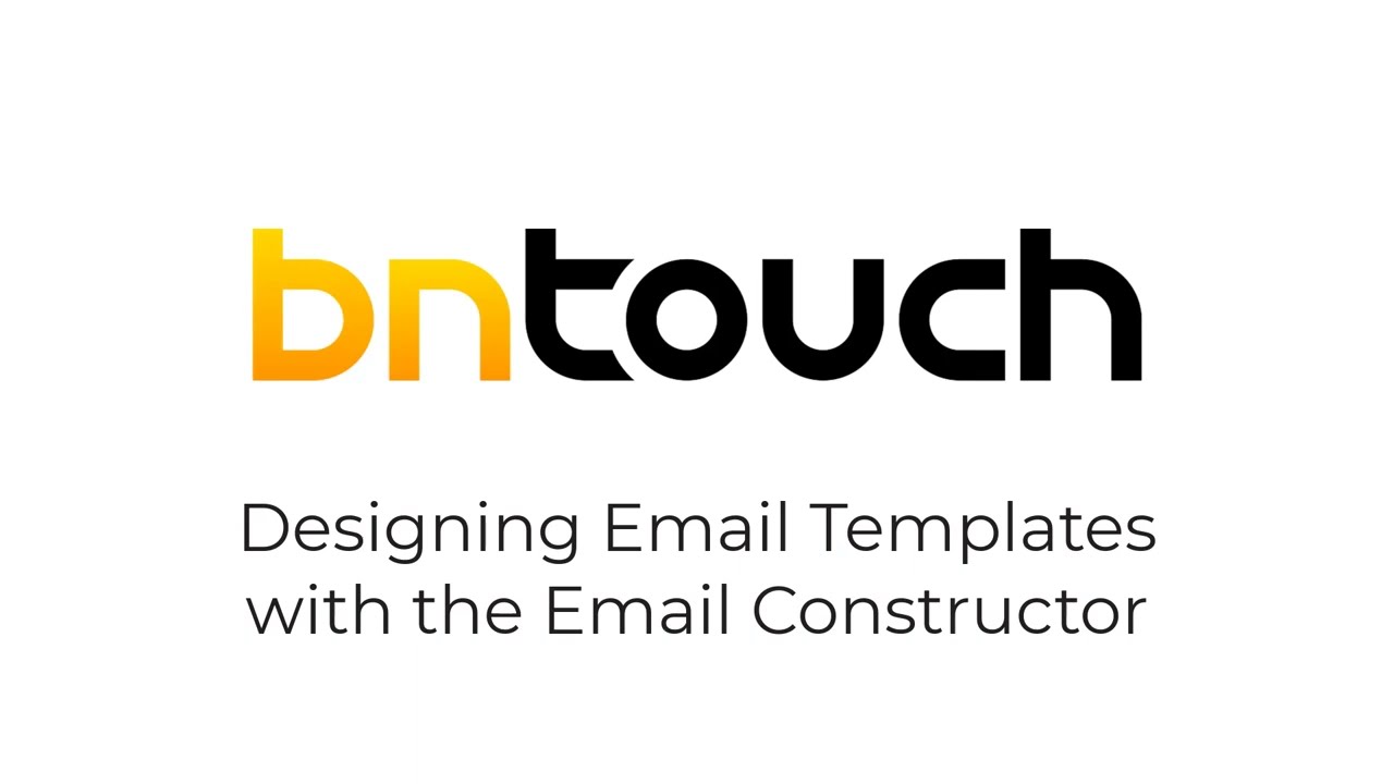 Designing Email Templates with the Email Constructor
