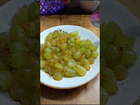 Sour Grapes? No Problem...๐ #shortsvideo #viralvideo #grape #sour
