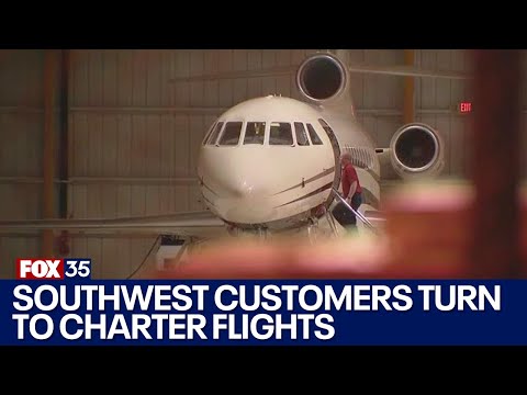 Some consider private charters amid holiday flight cancellations