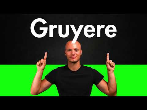 How to Pronounce Gruyere (Cheese Type) Correctly