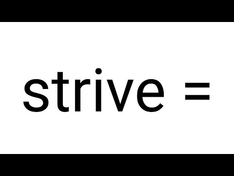 Meaning of strive in English # learning words # learning English # Google search