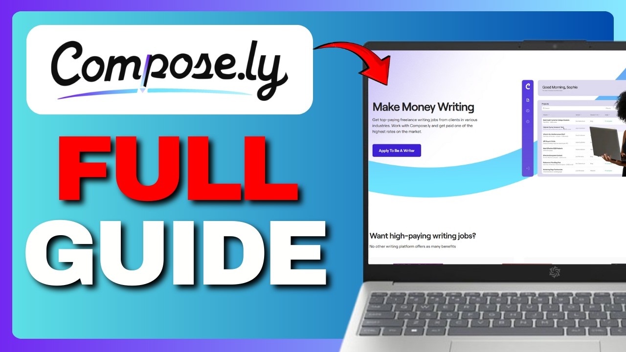 How to Become a Freelance Writer with Compose.ly – Step-by-Step Guide (Full Guide) 2026!