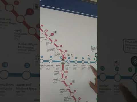 Hyderabad metro map #metro #shorts #shortvideo