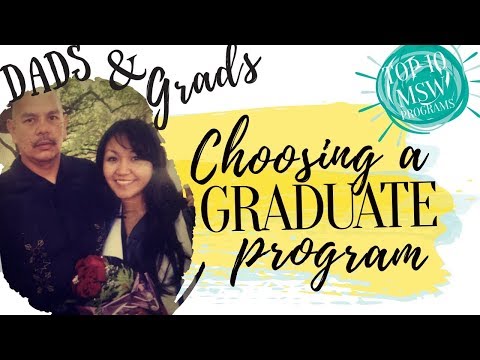 Grad School Advice || How to choose an MSW program??