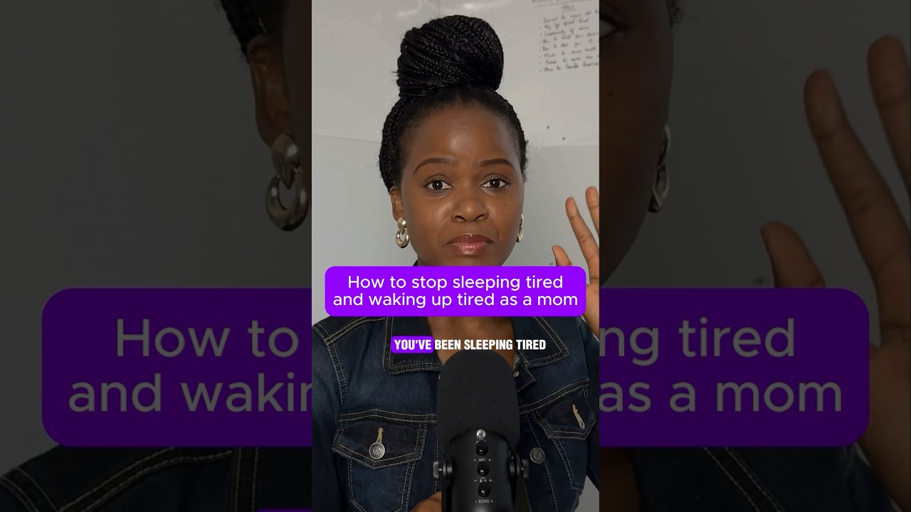How to stop being tired all the time as a mom