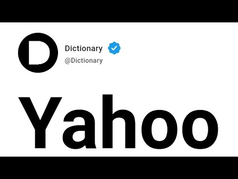 Yahoo Meaning In English