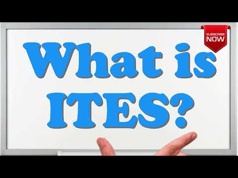 What is the full form of ITES?
