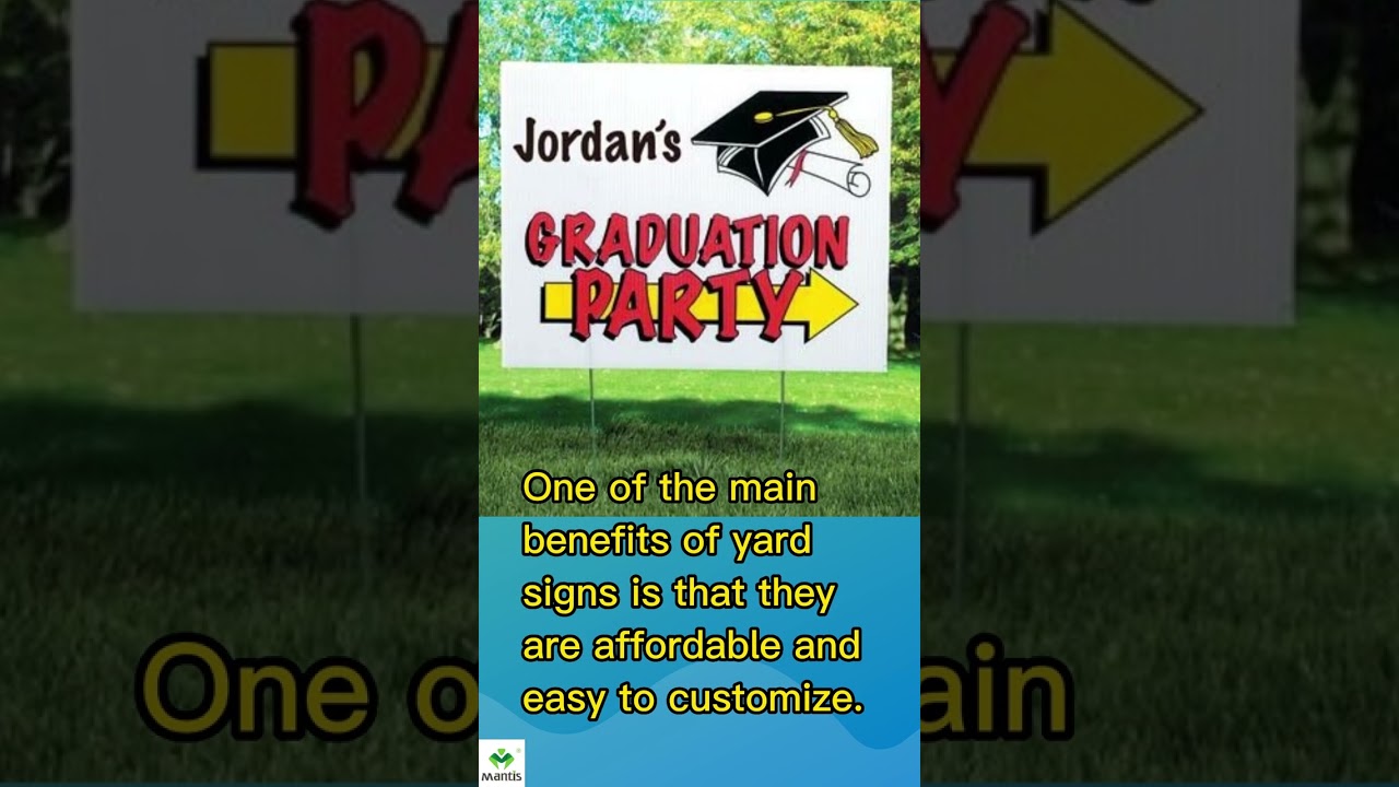 Yard sign is an excellent marketing tool[Mantis Corrugated Plastic Knowledge]