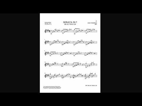 RT9 ROSS THOMPSON Guitar Sonatas Volume 3