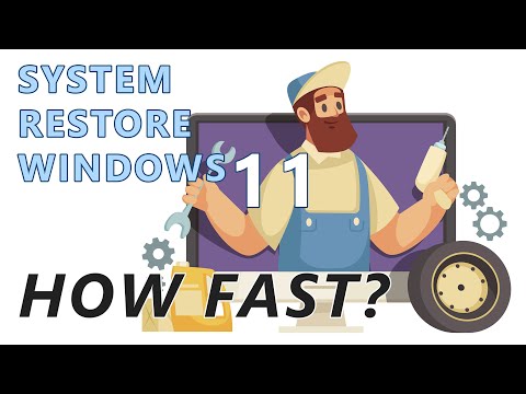 How long does System Restore take in Windows 11?