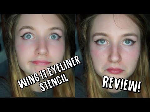 TEST AND REVIEW | Wing-It Eyeliner Stencil | TEST 'EM OUT TUESDAYS