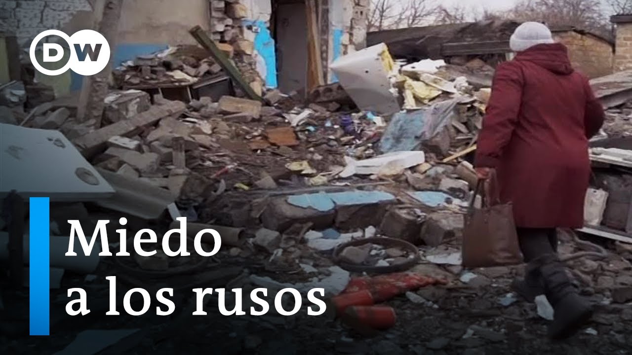 Pueblo fantasma en Ucrania tras ataques de rebeldes prorrusos