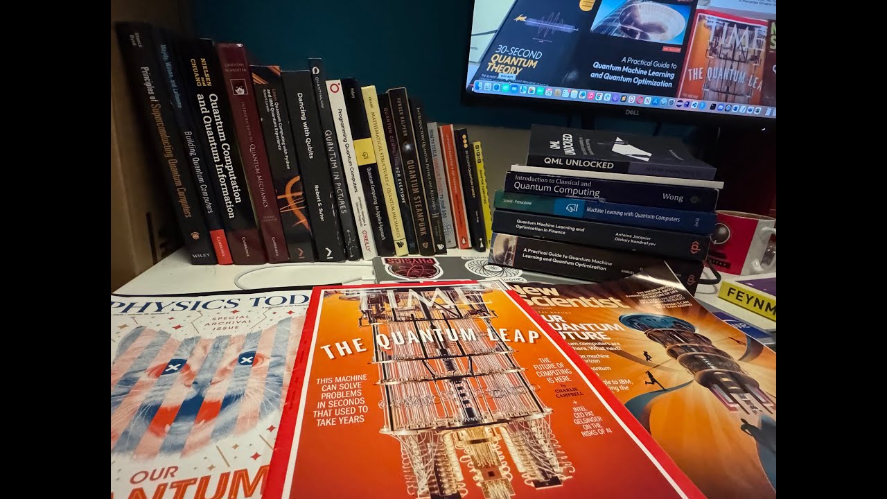 2025 Quantum Computing Books,  Quantum Computing, Quantum Machine Learning, Quantum Magazine
