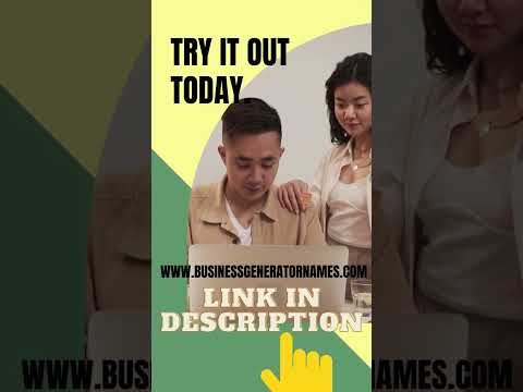 Random Business Name Generator #shorts