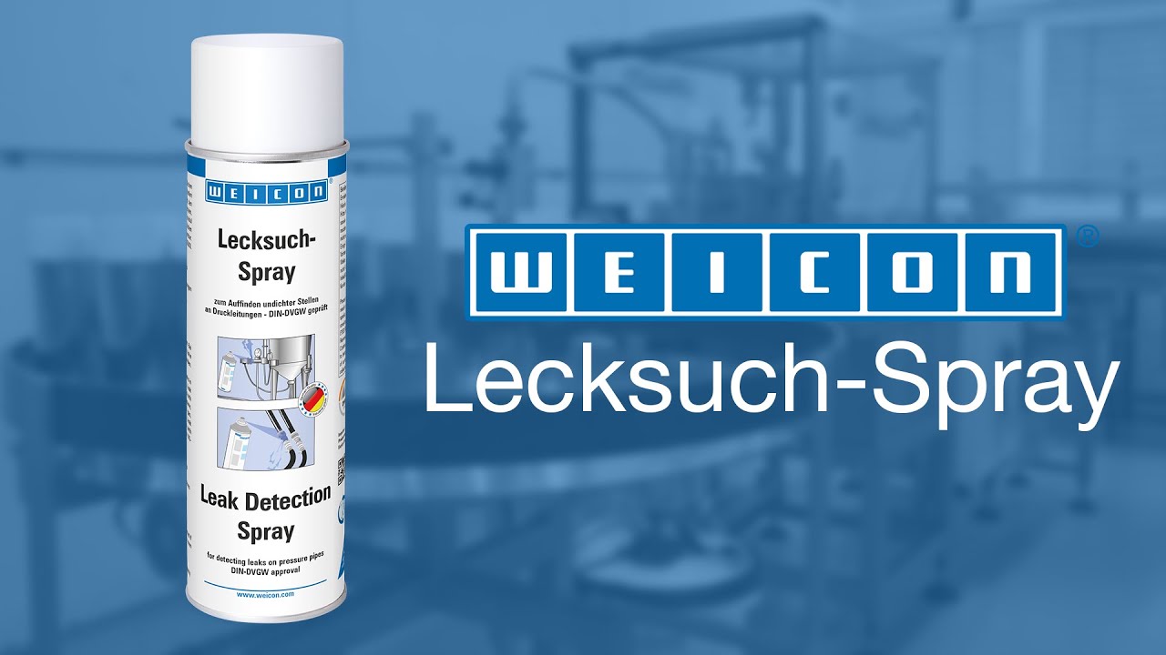WEICON Lecksuch-Spray | Produktvorstellung und Verarbeitung