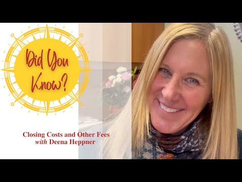 Did You Know? - Closing Costs and Other Fees #summitrealestate