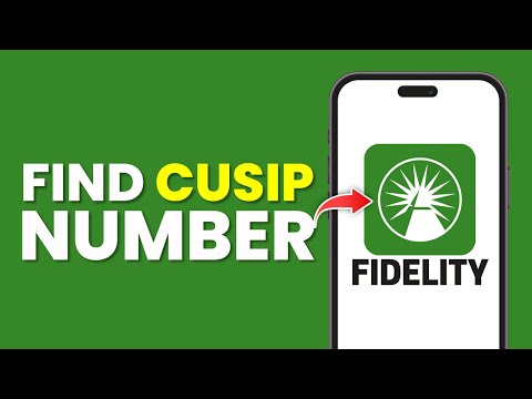 How To Find Cusip Number On Fidelity - Step by Step