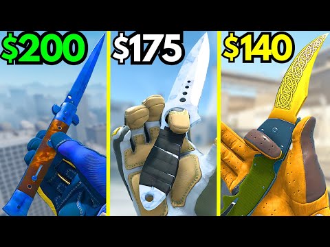 The BEST Budget Knives for Under $200 (CHEAP CS2 KNIFE SKINS 2024)