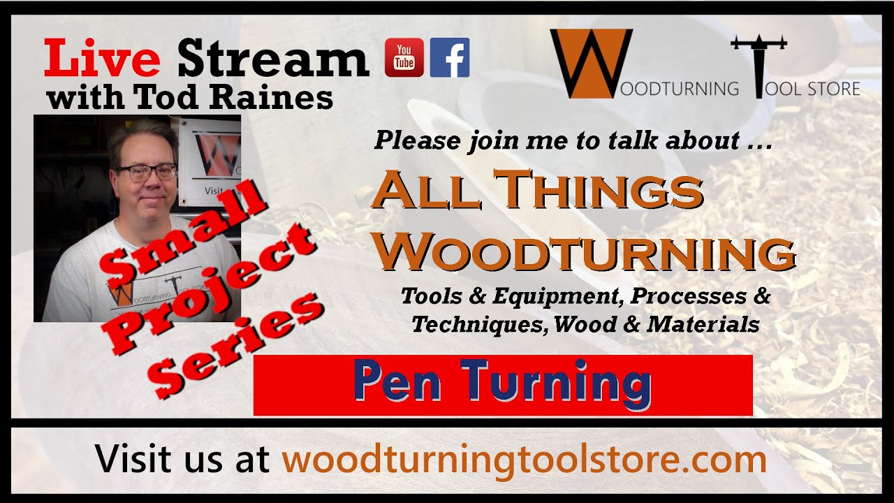 All Things Woodturning - Small Project Series - Pen Turning
