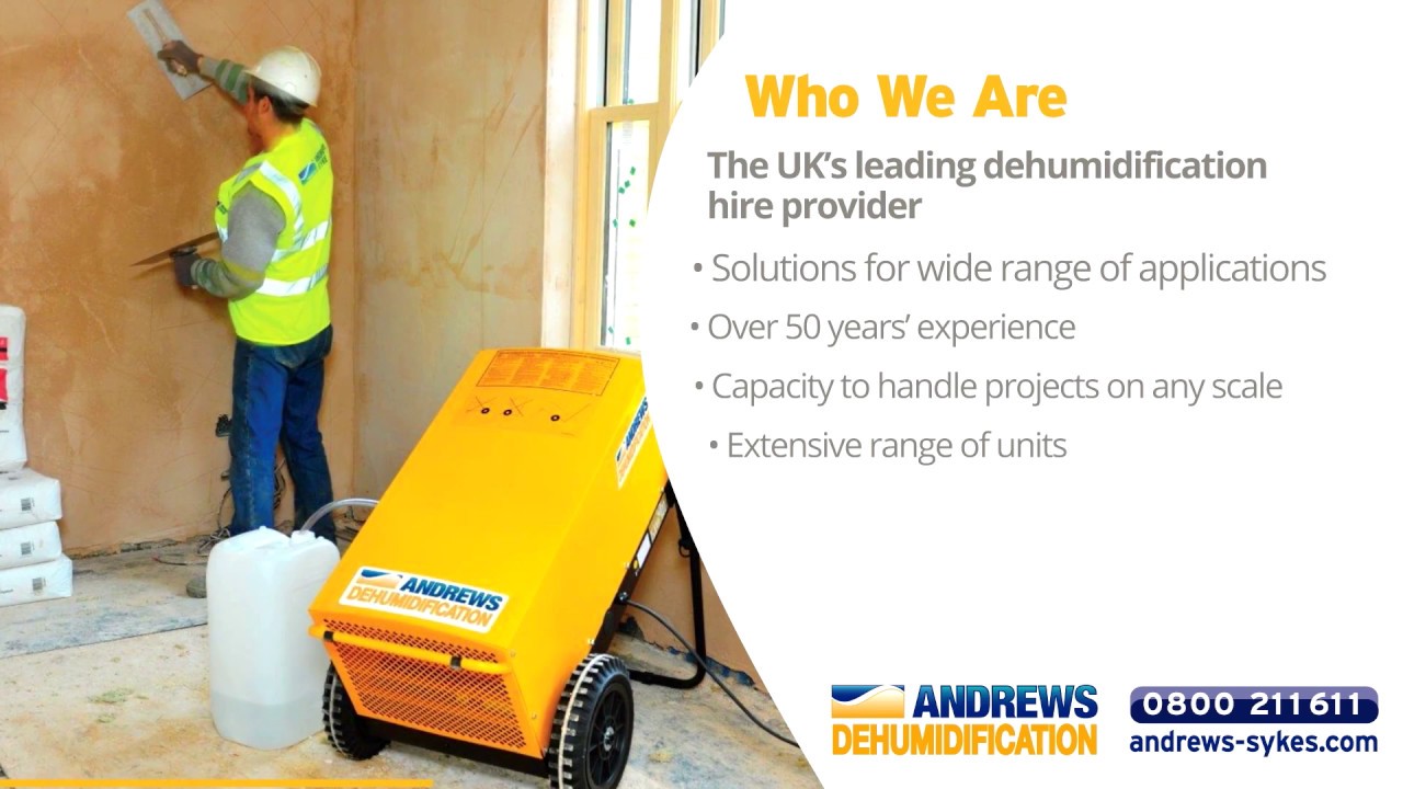 Dehumidifier Hire | Dehumidification Rental - Andrews Sykes