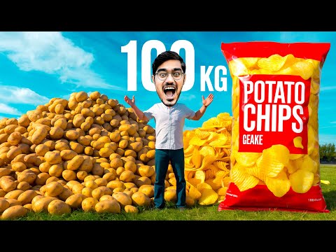 Making Magical Oobleck From 100 Kg Potatoes Awesome Experiment