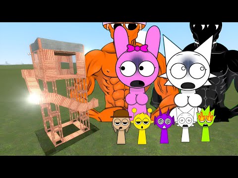 Incredibox Sprunki Want Me To Help Them Vs Towers In Garry's Mod