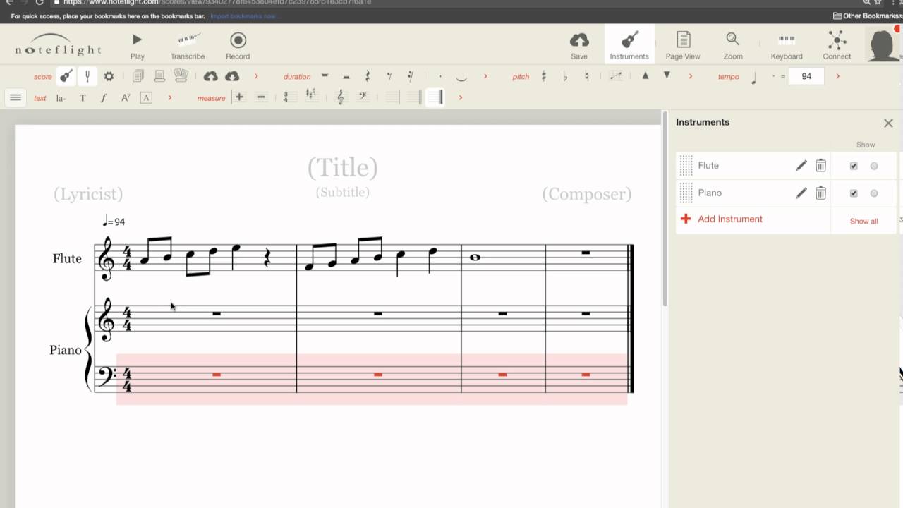 MUS 110 (September 22, 2016): Part 2 / Composition Project orientation