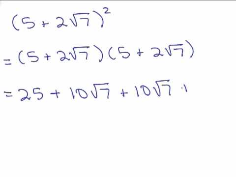 Square Roots and Radicals 14