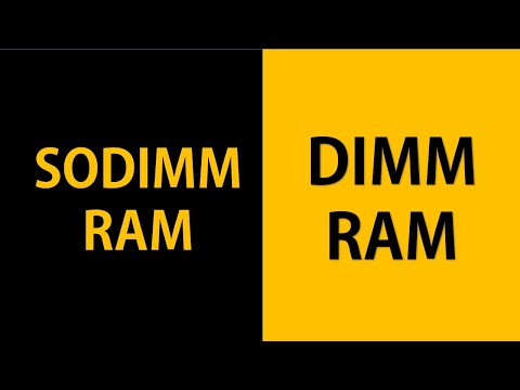 SODIMM RAM Vs DIMM RAM
