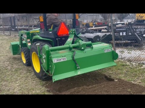 John Deere Frontier Tiller RT3062 Overview