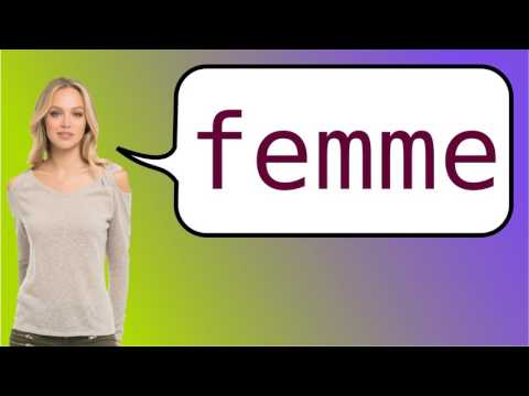 How to say wife in French?