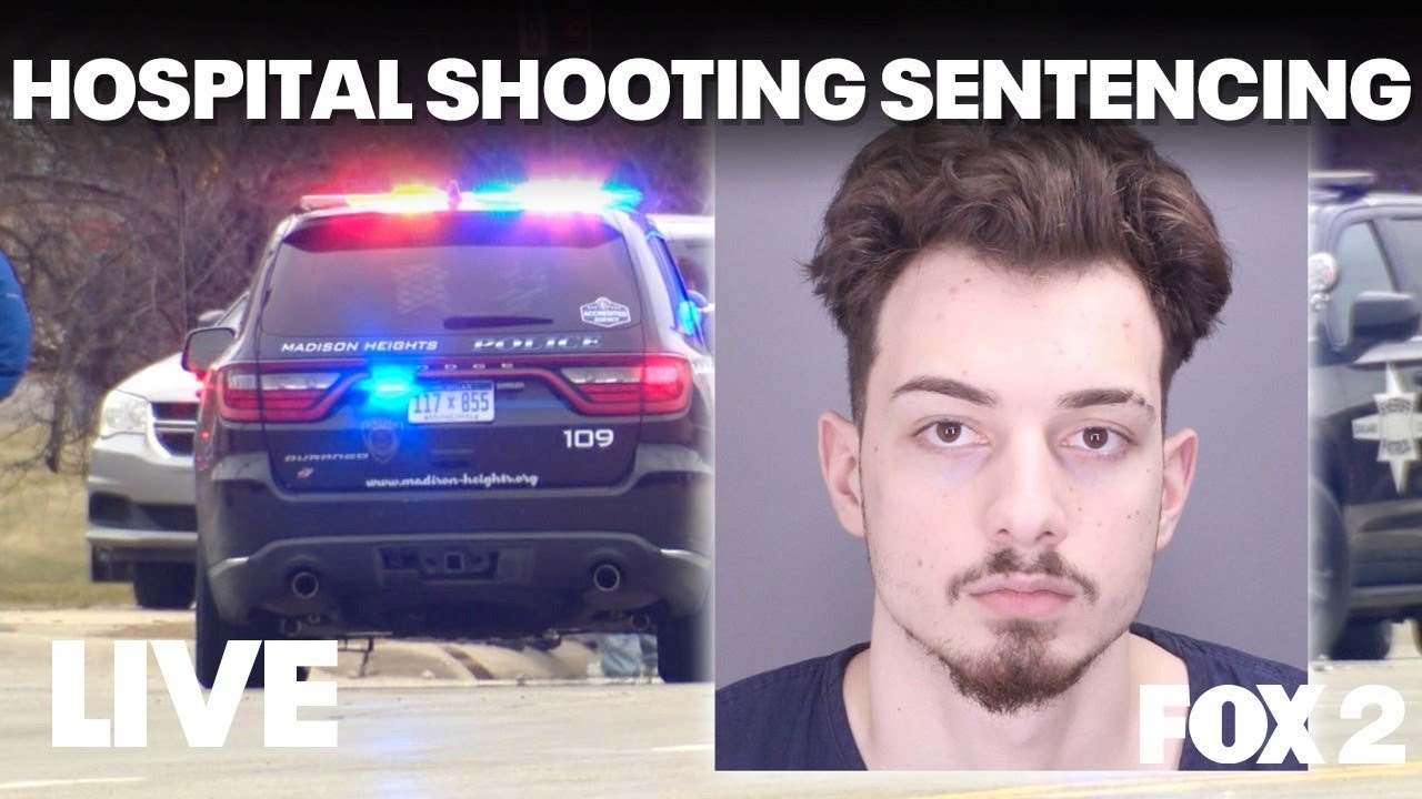 LIVE I Troy Corewell Hospital shooting suspect's sentencing