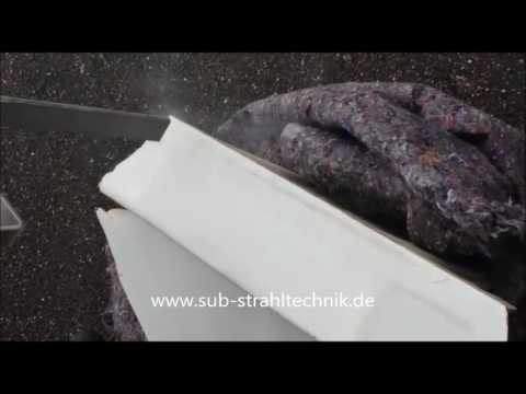 Silikon entfernen durch Trockeneisstrahlen - SUB Stahltechnik GmbH