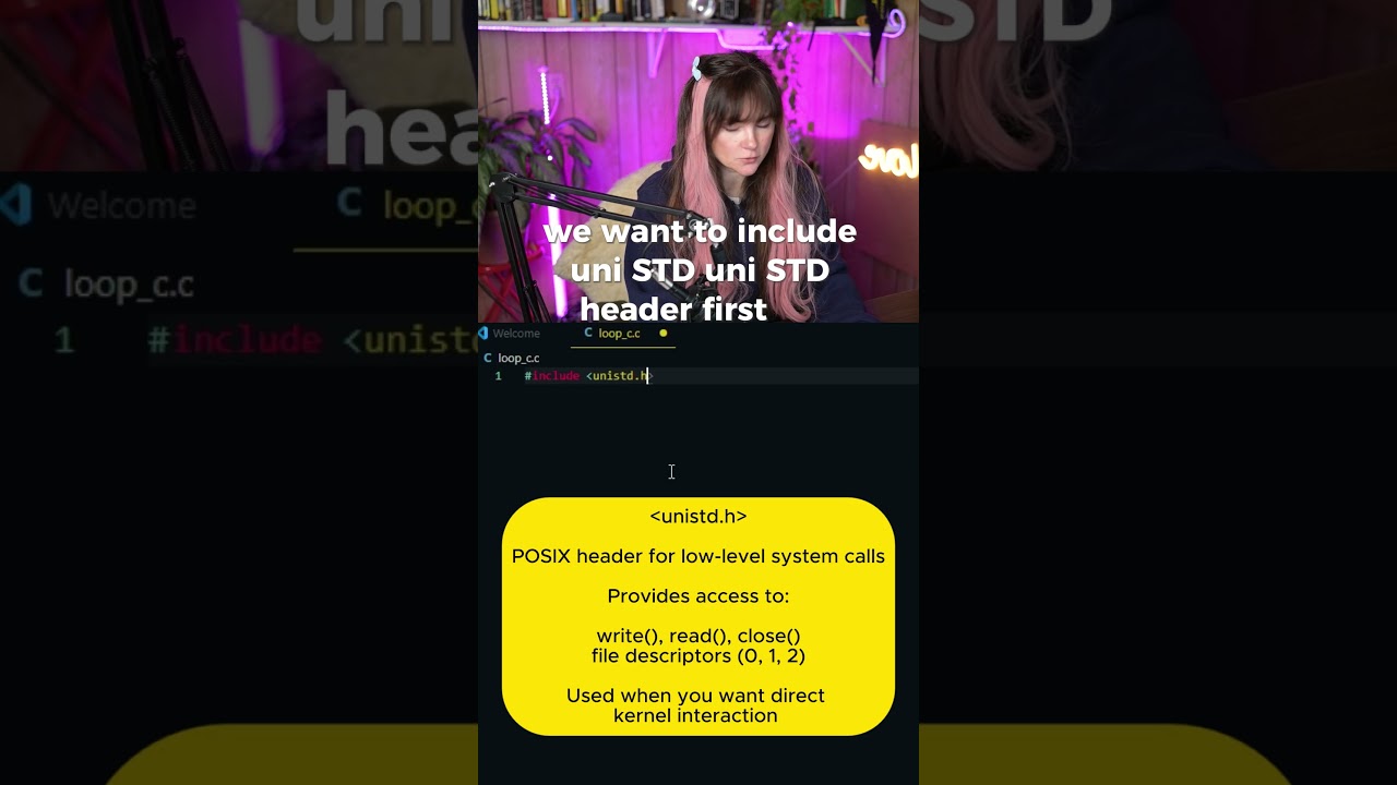 unistd header