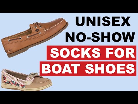 MOISTURE WICKING SOCKS FOR BOAT SHOES
