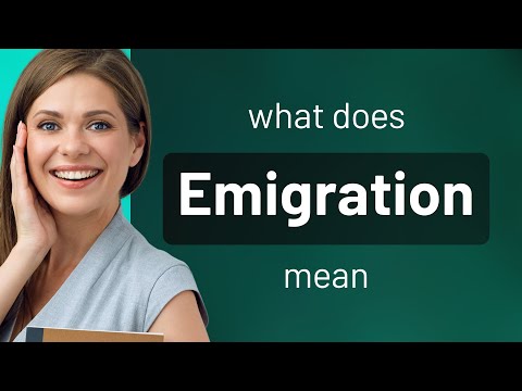 Emigration | definition of EMIGRATION