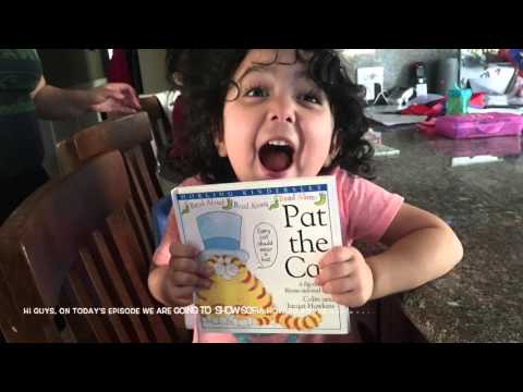 Reading words that end with "at"